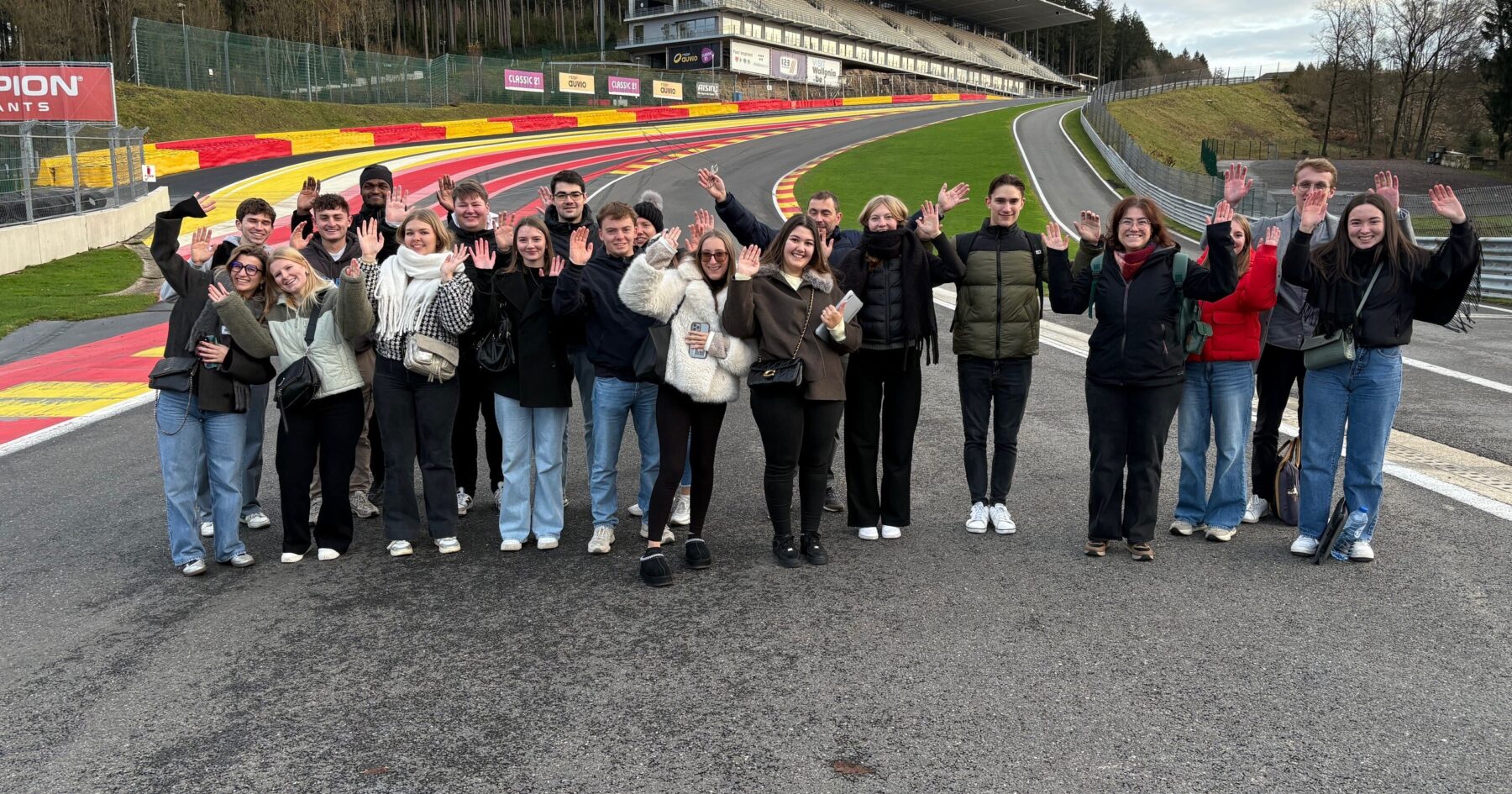MGP et Compta : en piste au Circuit de Spa-Francorchamps ! — HELMo