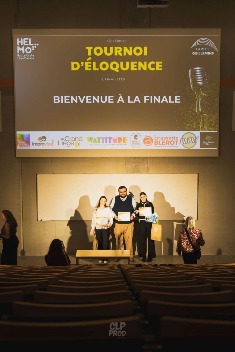 Finale du tournoi d’éloquence HELMo 2025 : des mots, des voix, des ...