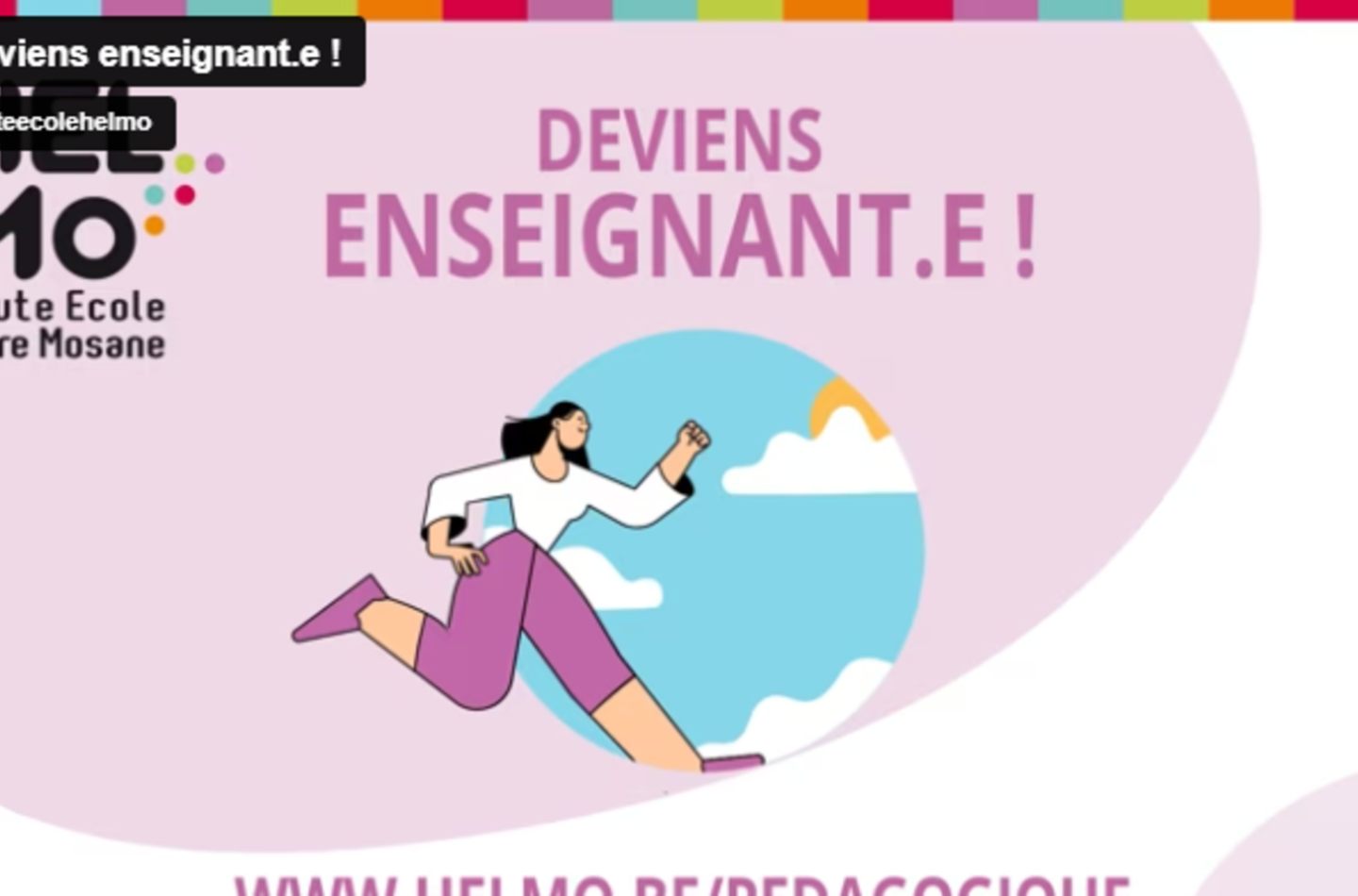 Deviens enseignant.e à la RFIE à HELMo — HELMo