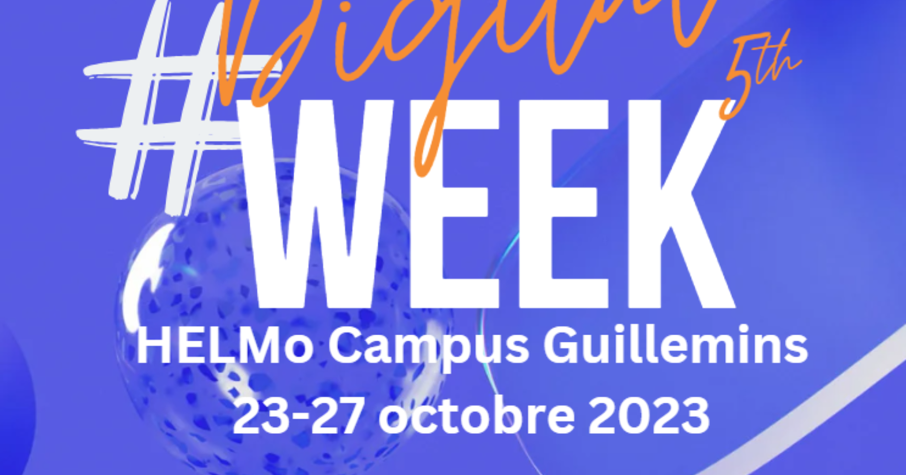 Digital week captivante et innovante — HELMo