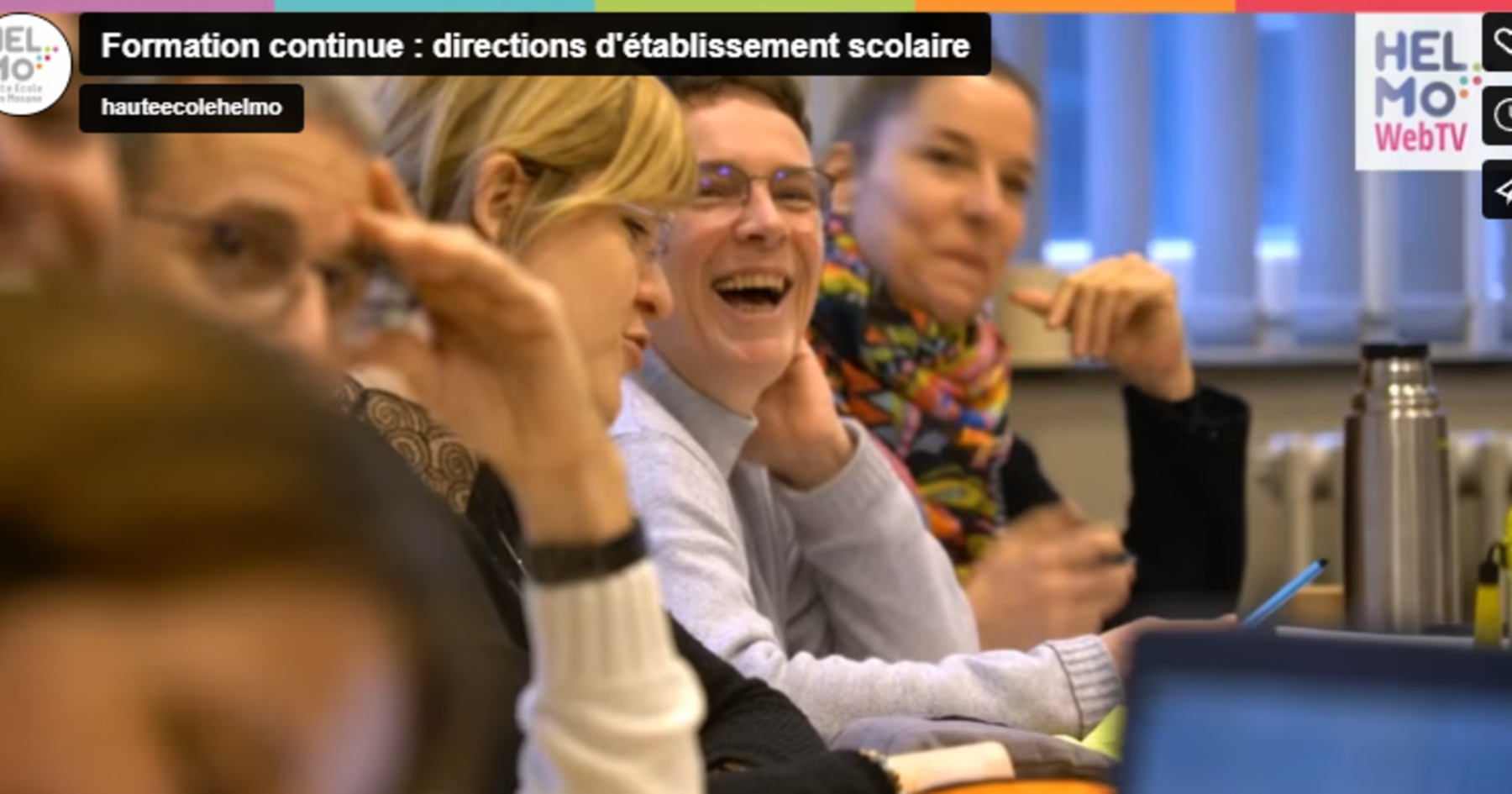 Formation continue : Directions d'écoles — HELMo