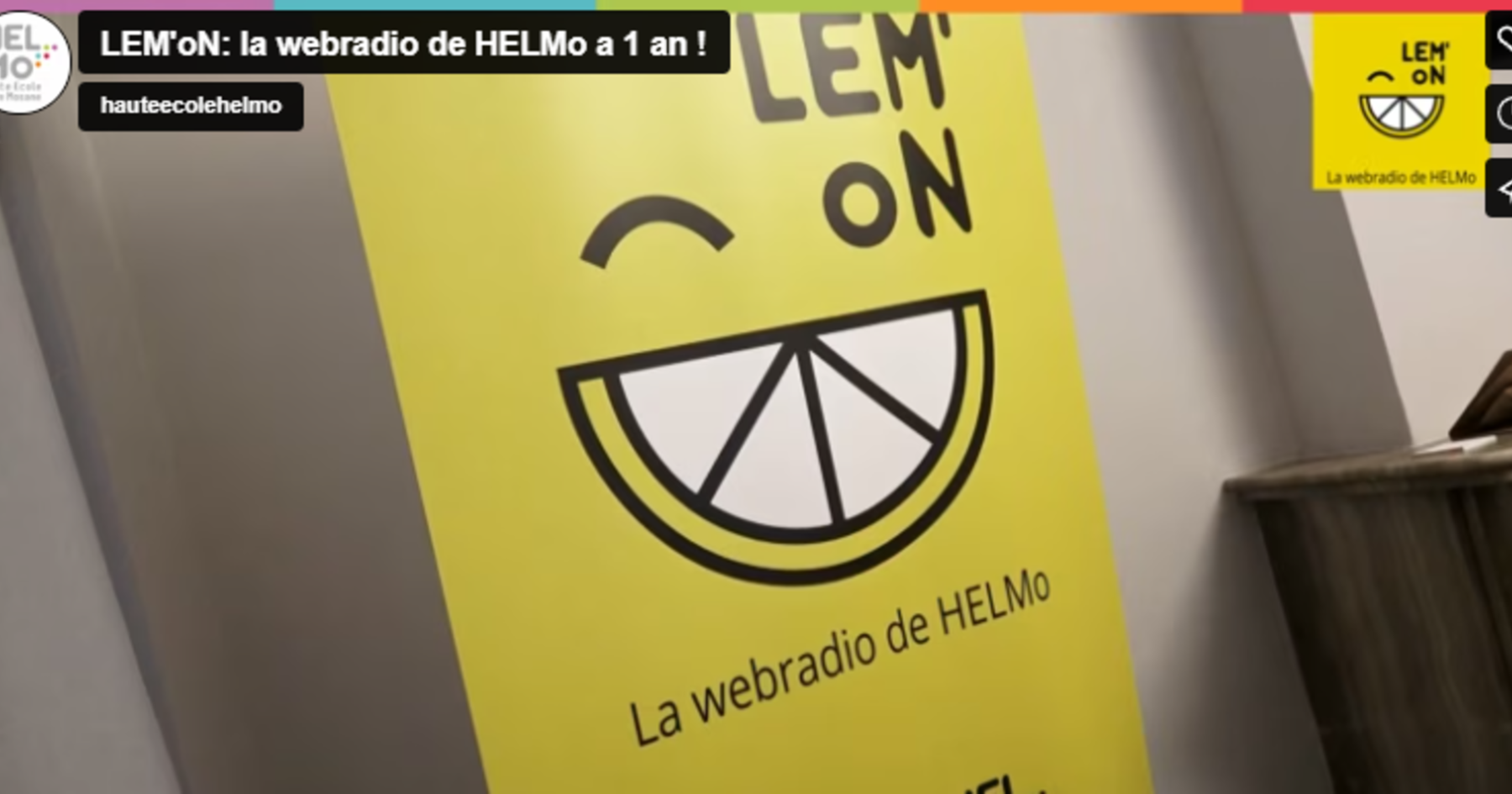 LEM'oN : la webradio de HELMo a 1 an ! — HELMo