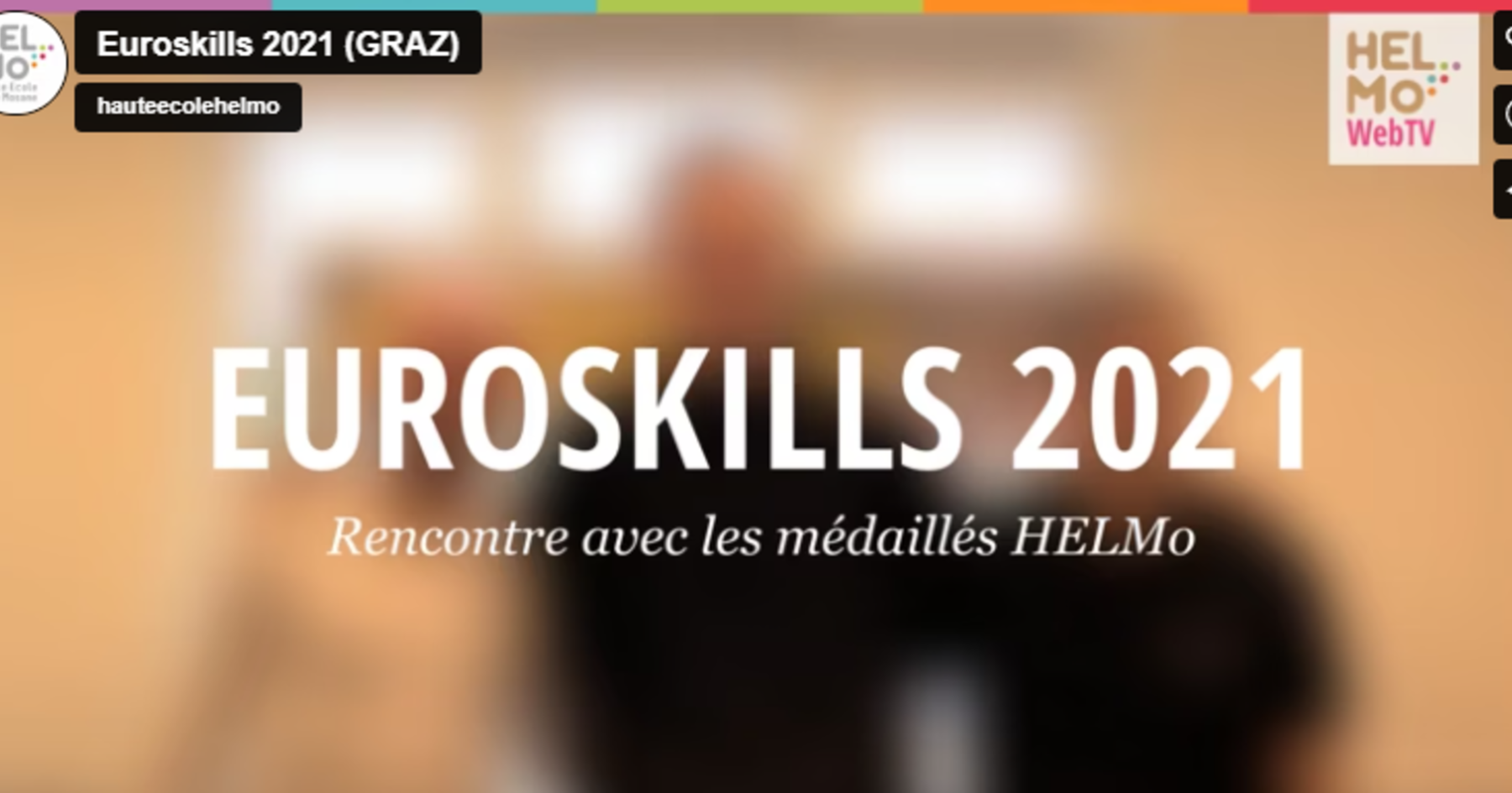 Rencontre avec les médaillés Euroskills 2021 — HELMo