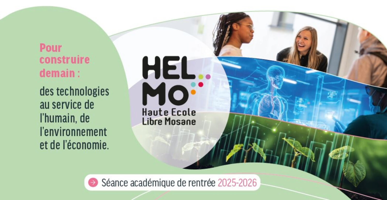 Séance de Rentrée Académique HELMo 2025-2026 — HELMo