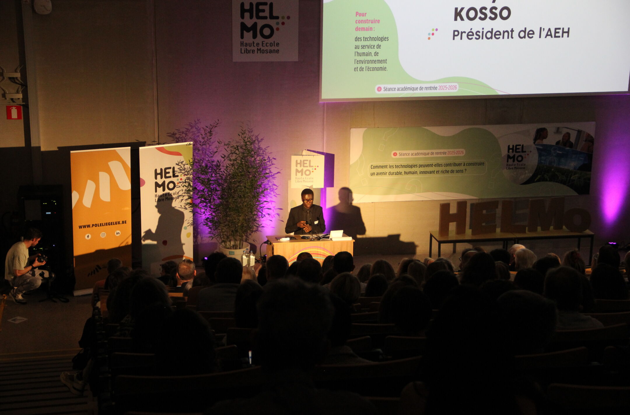 Séance de rentrée académique 2025-2026 — HELMo