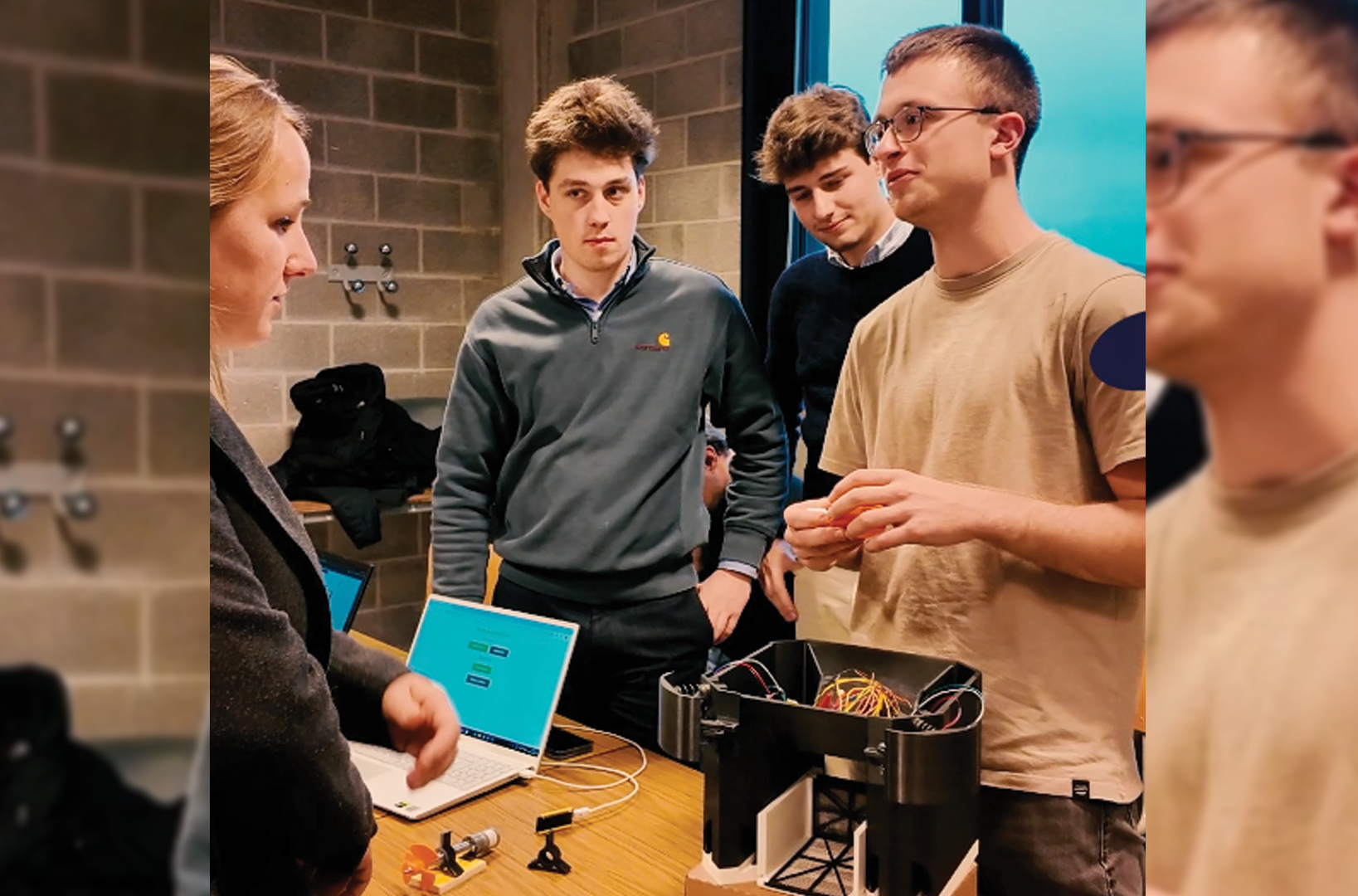 Présentation des projets multidisciplinaires par les ingénieur·e·s ...