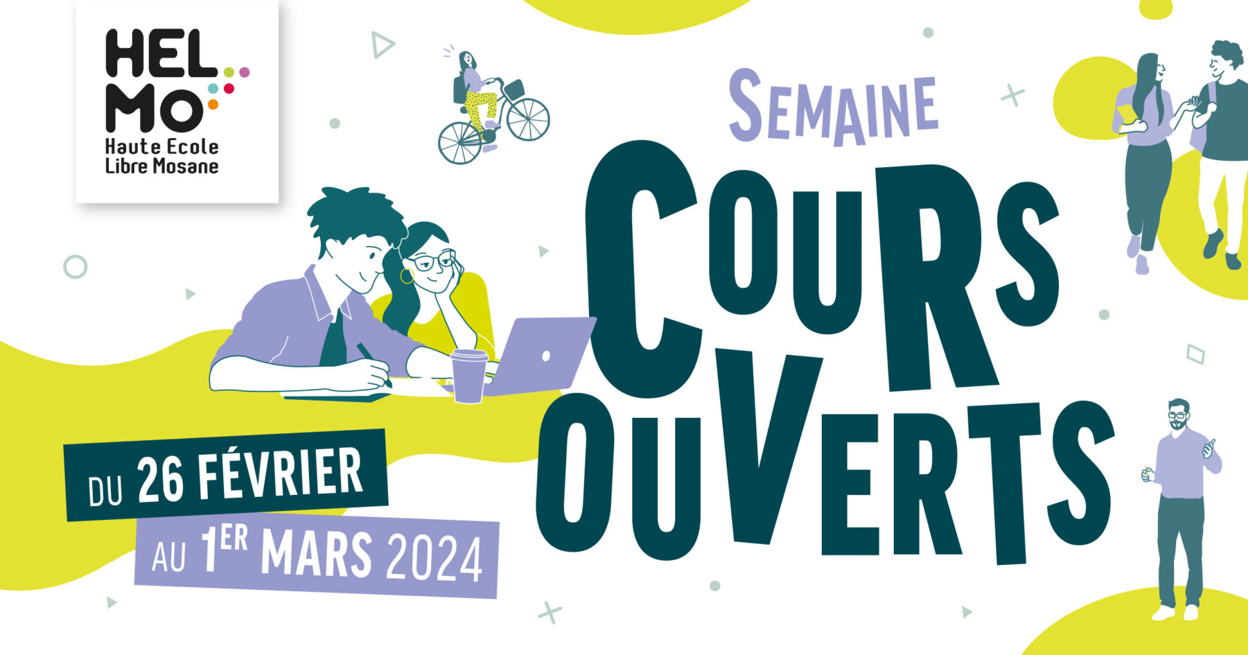 Viens découvrir HELMo aux cours ouverts ! — HELMo