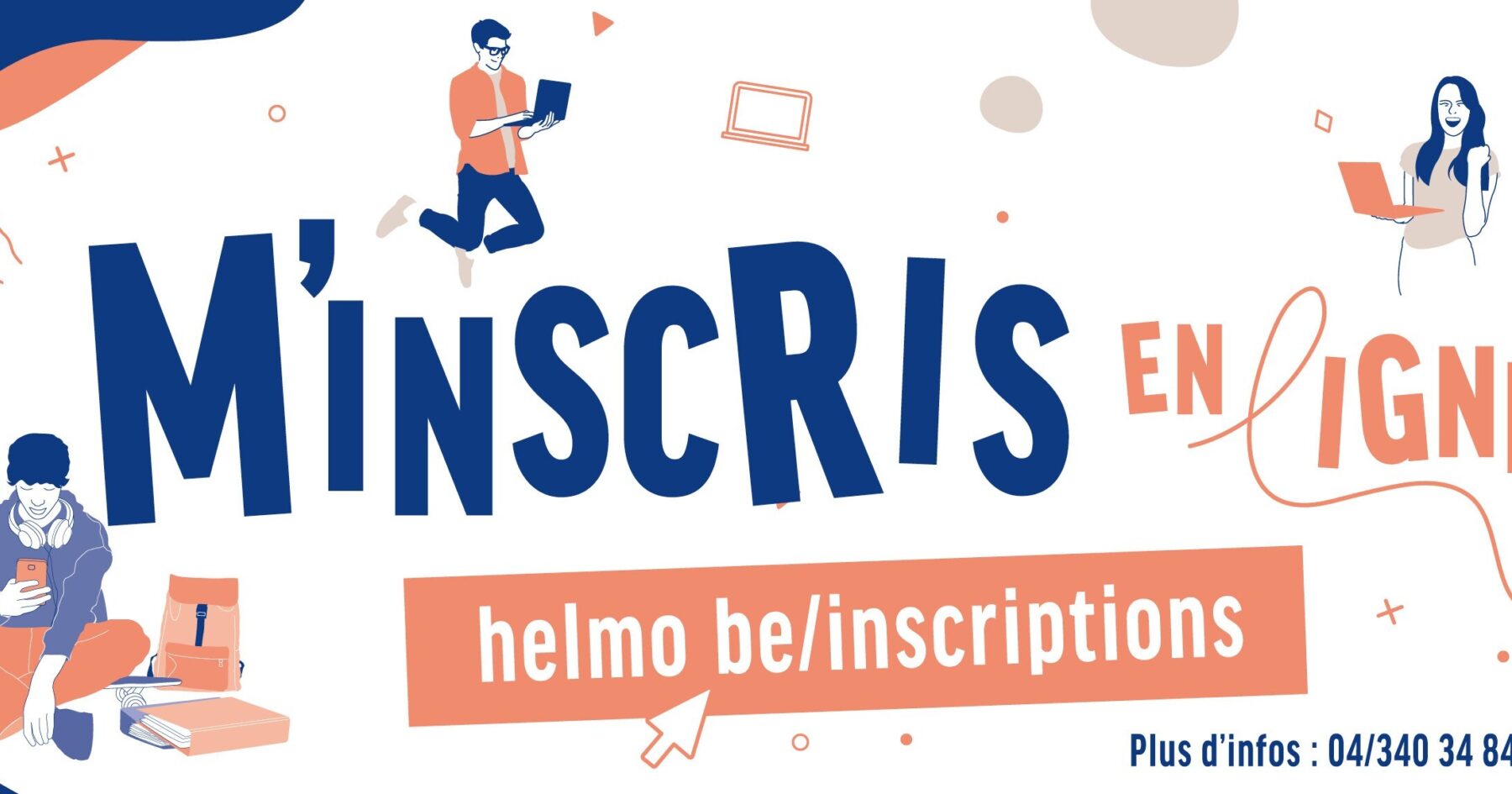 Inscris-toi en ligne dès maintenant ! — HELMo