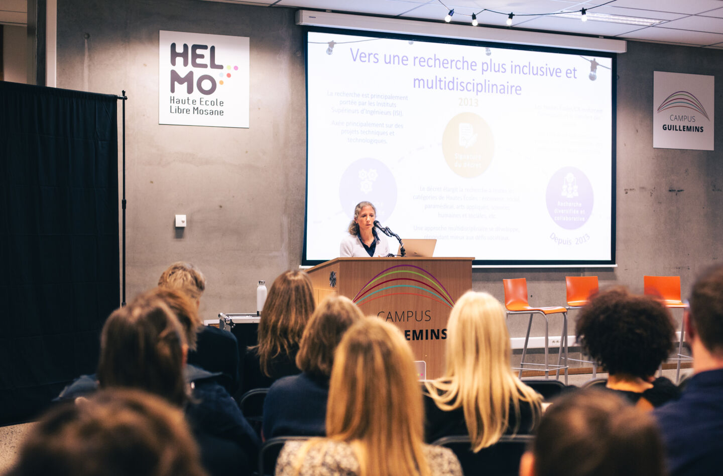Retour en images sur les Coulisses de la Recherche HELMo