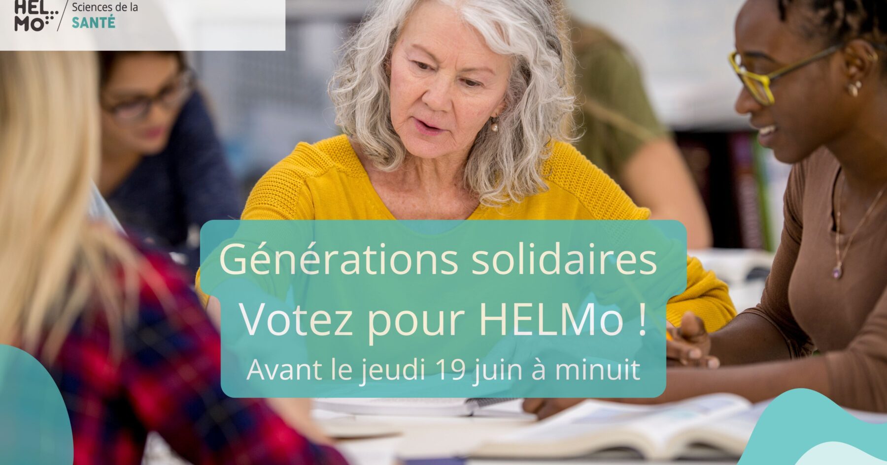 Votez pour HELMo sur la page de Générations solidaires