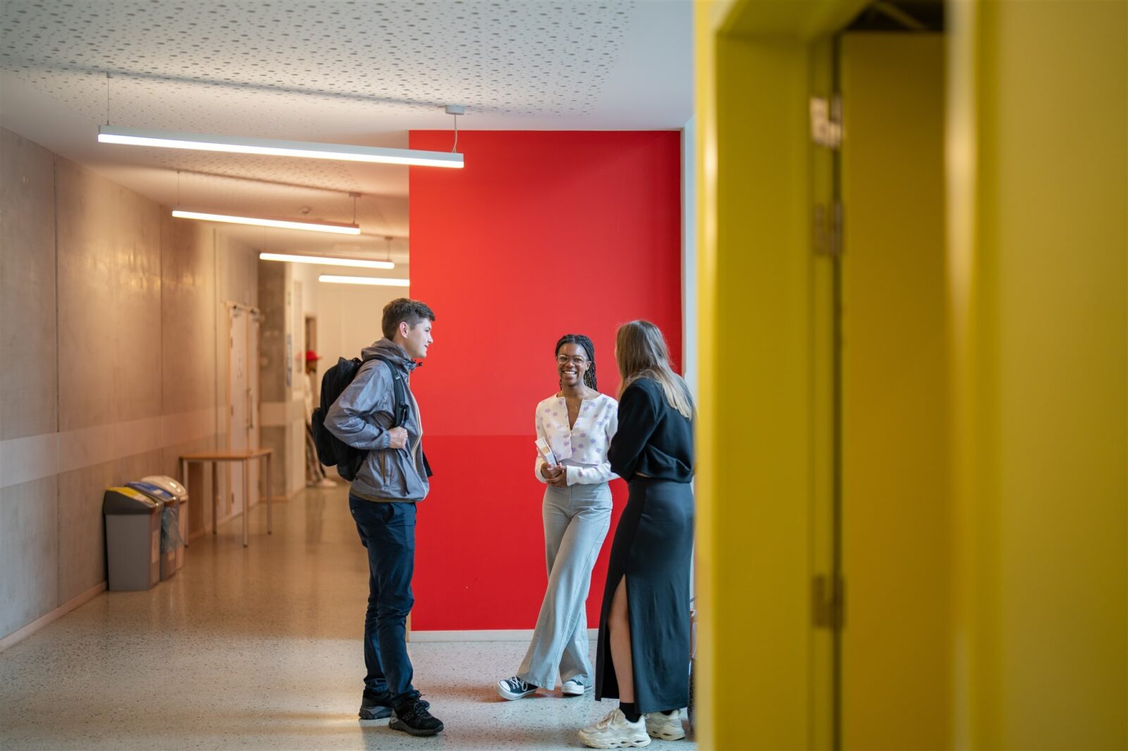 Campus Guillemins Liège département économique Bibliothèque Cafétéria