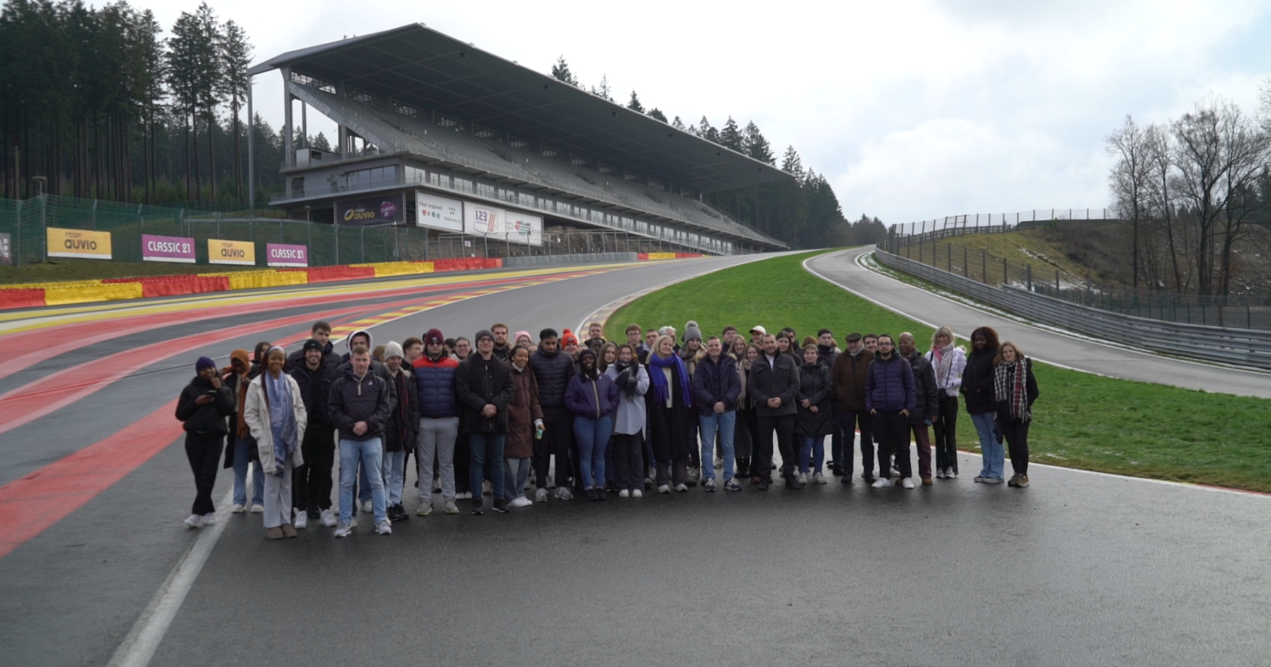 Visite du circuit de Spa-Francorchamps — HELMo