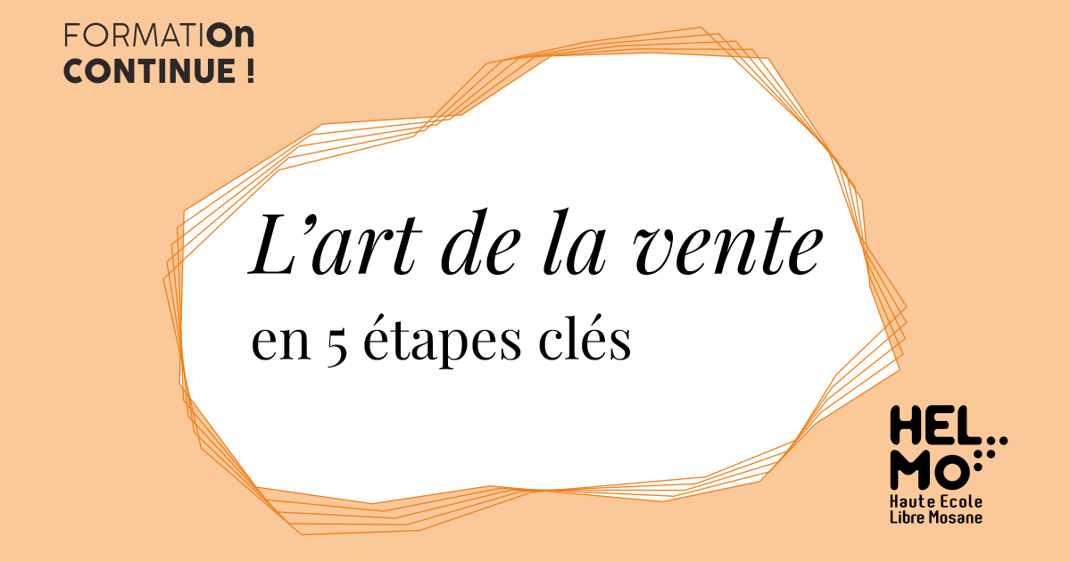 L'art de la vente en 5 étapes clés — HELMo