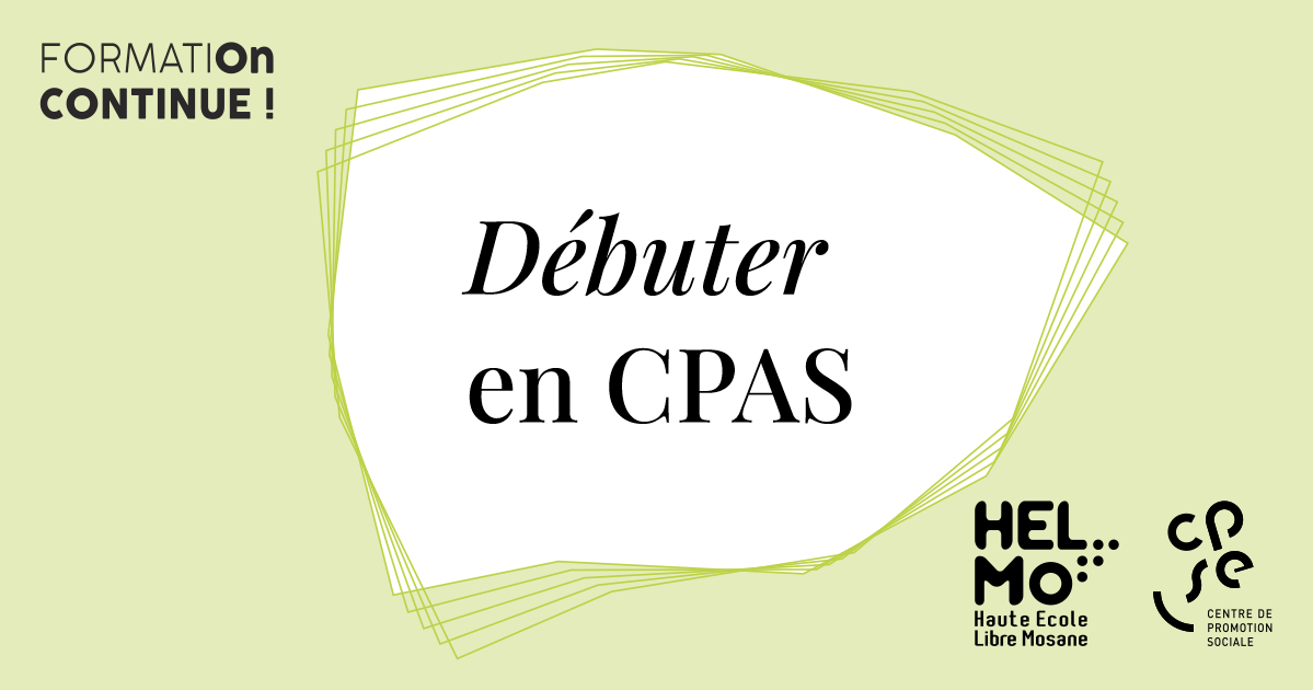 Débuter en CPAS — HELMo