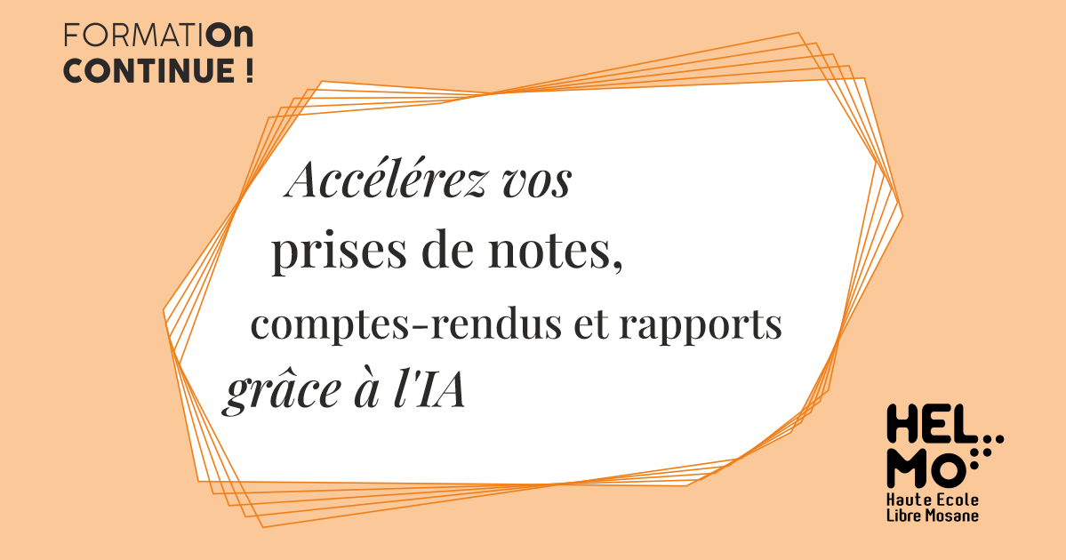 Accélérez vos prises de notes, comptes-rendus et rapports grâce à l’IA ...